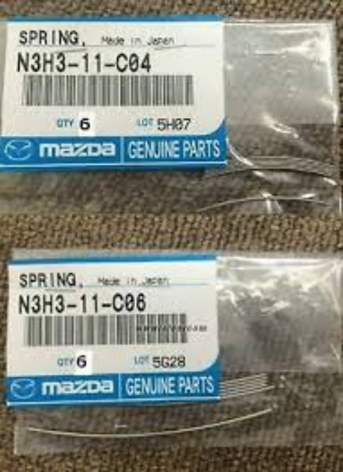 GENUINE MAZDA OEM RX-8 SE3P 2MM APEX SEAL SPRING 6+6 PCS SET – General ...