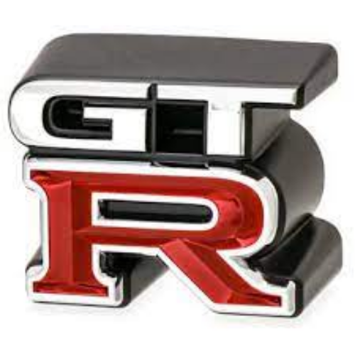 Genuine Nissan OEM Skyline R34 GT-R "GTR" Front Grille Emblem Badge ...