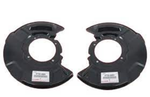 Genuine Toyota OEM Pair 2 Set Front Brake Dust Shields for 4Runner Tac ...